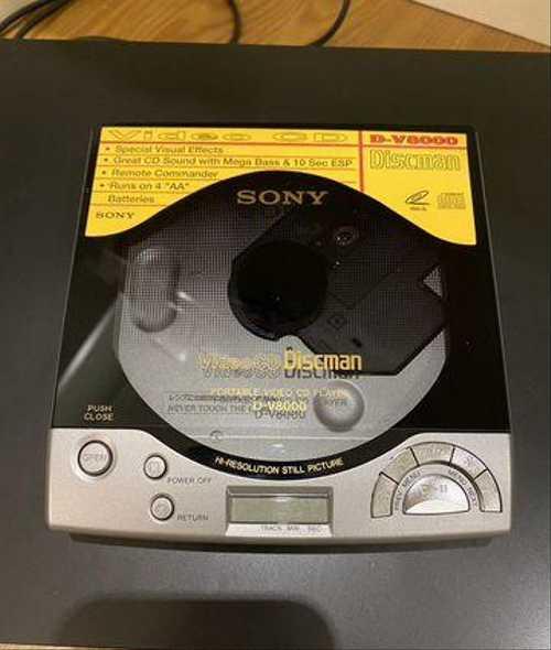 Sony discman D-V8000