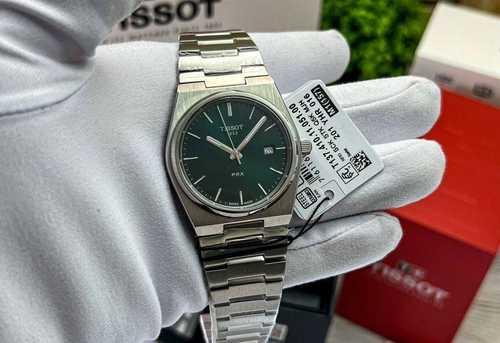 Tissot Prx с зелёным циферблатом