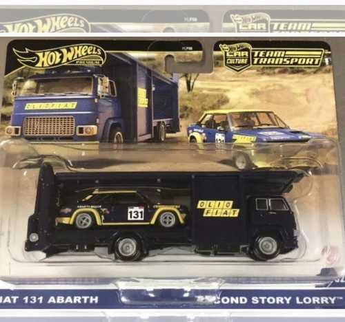 Hot Wheels Team Transport Fiat 131 Abarth