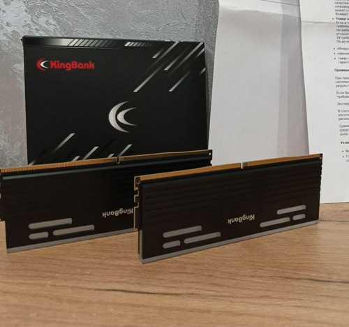 Cl26 Hynix A-Die 32gb ddr5 Kingbanck оперативка