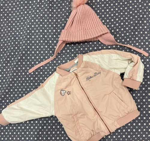 Бомбер для девочки zara