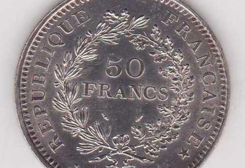 1976 Франция 50 франков Ag