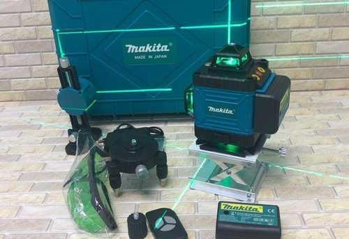 Лазерный уровень makita 4d нивелир 16 линий