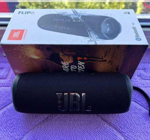 JBL Flip 6 Black, отличная, оригинал