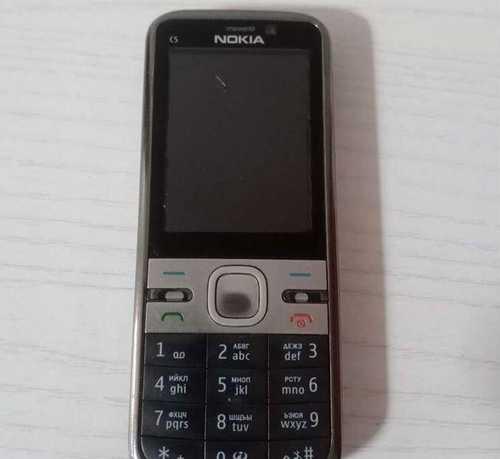 Кнопочный телефон Nokia c 5