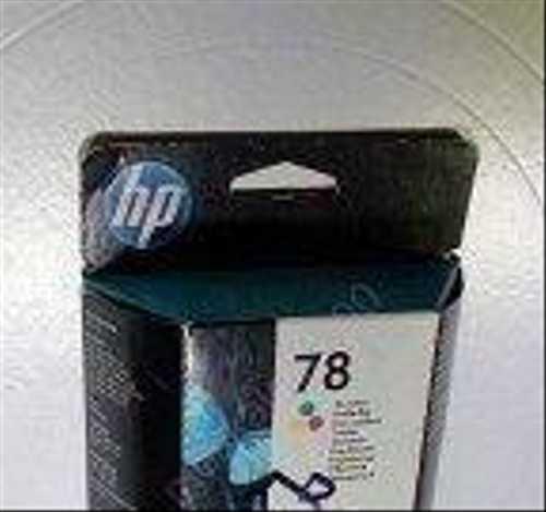 Струйный картридж HP 78 (С6578D) многоцветный