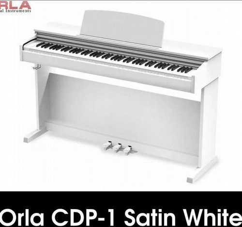 Цифровое пианино Orla CDP-1-satin-white арт. aA55