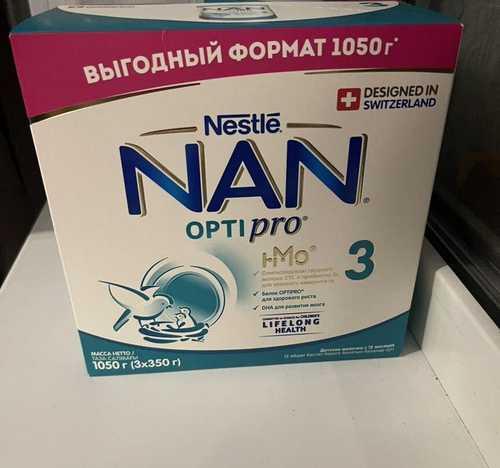 Смесь нан 3 1050г