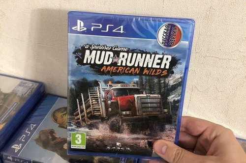 Mud Runner American Wilds Rus PS4 New