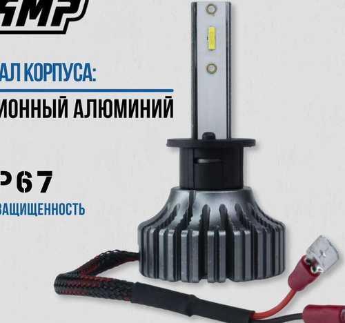 Светодиод головного света AMP CSP H02s H1 шт