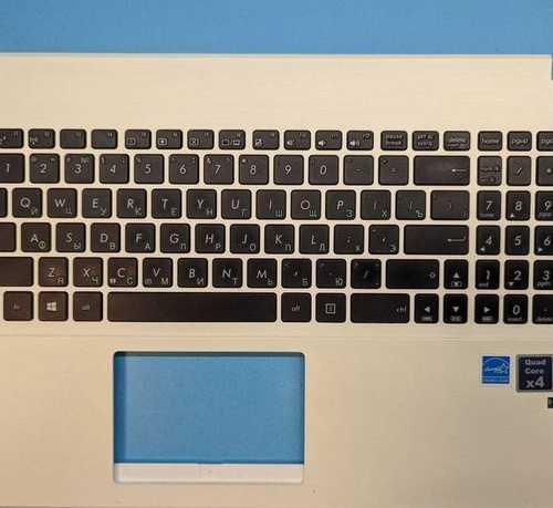Б/у топкейс с клавиатурой для ноутбука Asus X551