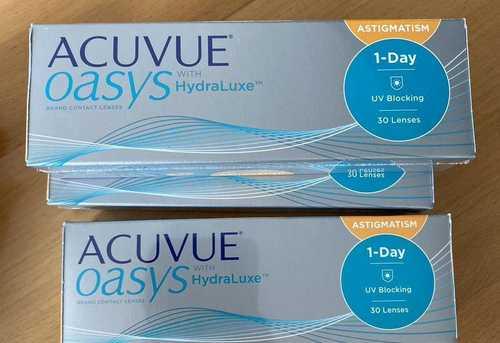 Однодневные линзы Acuvue Oasys for astigmatism