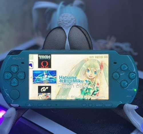 Sony PSP 3008 Turquoise Green (бирюзовая)