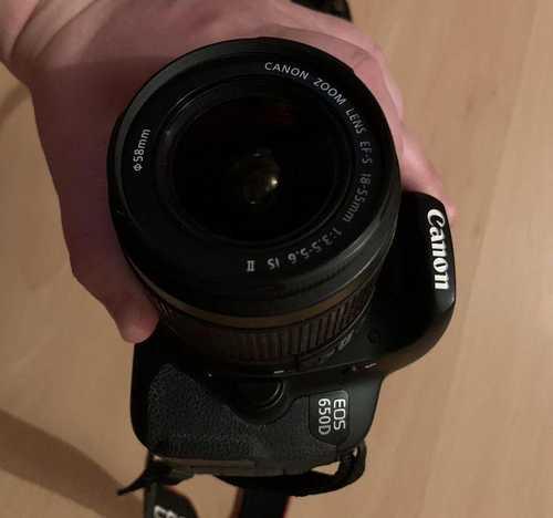 Canon 650d kit (18-55 f3.5-5.6)