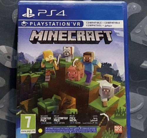 Minecraft ps4 ps5 Русская версия