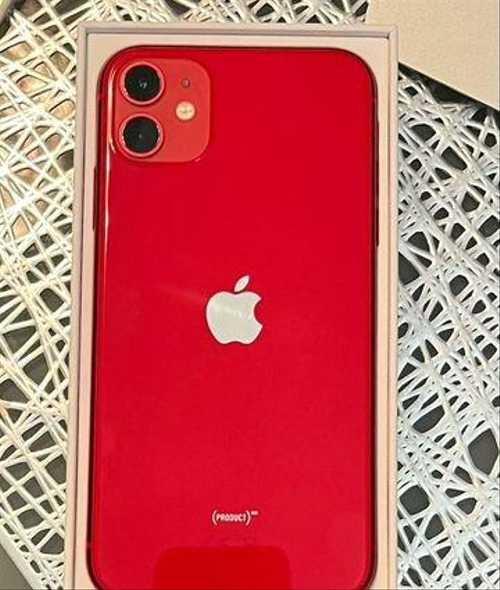 iPhone 11 64gb красный