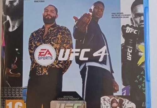 Диск на ps4(ps5) ufc4