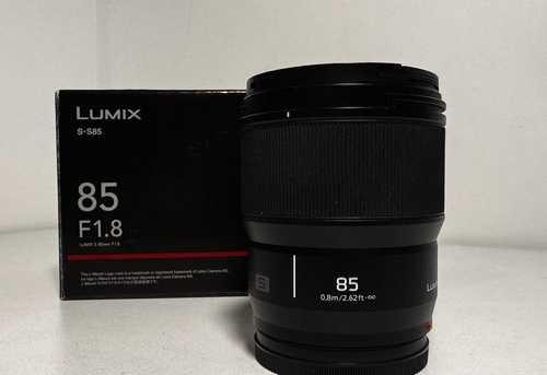 Panasonic Lumix S 85mm 1.8 L-mount