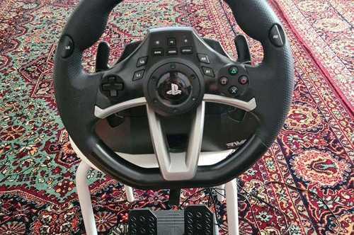 Игровой руль Hori Racing Wheel Apex для Ps4/Ps3/PC