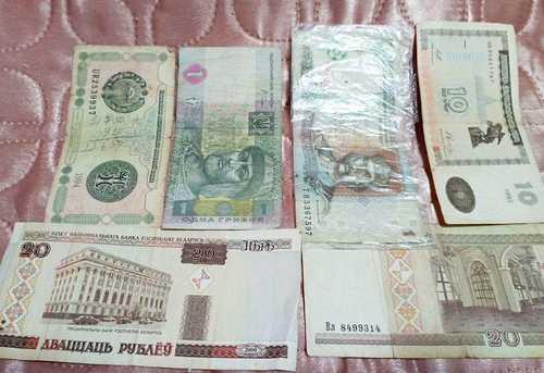 Банкноты и монеты бывших снг и зарубежных стран