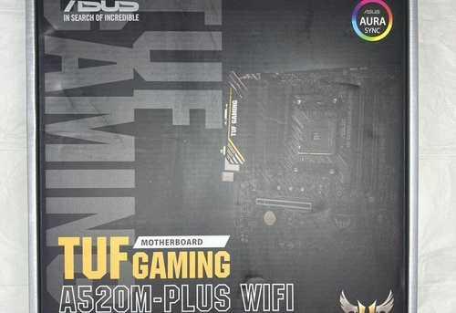 Материнская плата Asus TUF Gaming A520M-plus WiFi