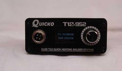 Цифровая паяльная станция quicko T12-952
