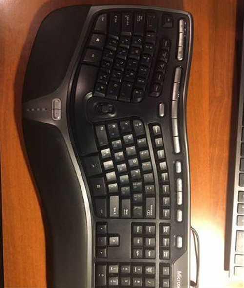 Клавиатура microsoft ergonomic