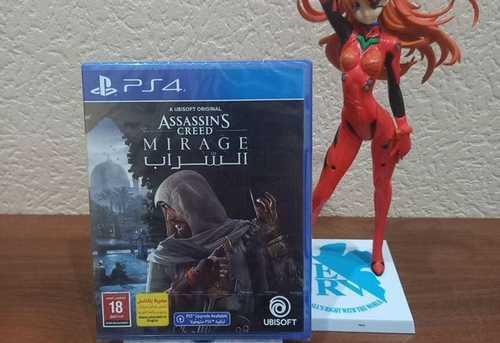 Assassins Creed Mirage для PS4 новый диск