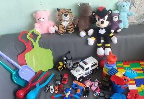 Детские игрушки пакетом для мальчика и девочки