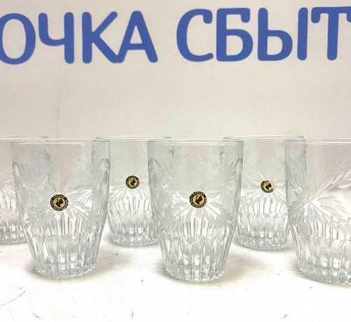 Набор стаканов хрусталь Гусь-Хрустальный