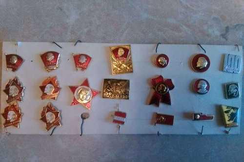 Значки -символы СССР