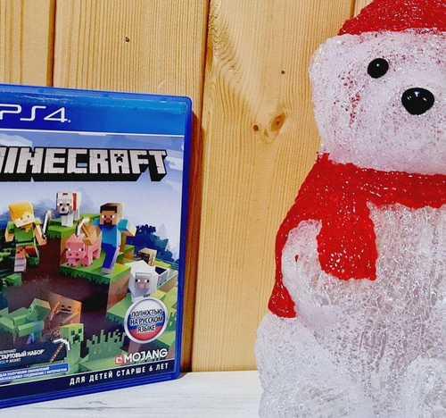 Диск с игрой Minecraft для Sony Playstation 4 / 5