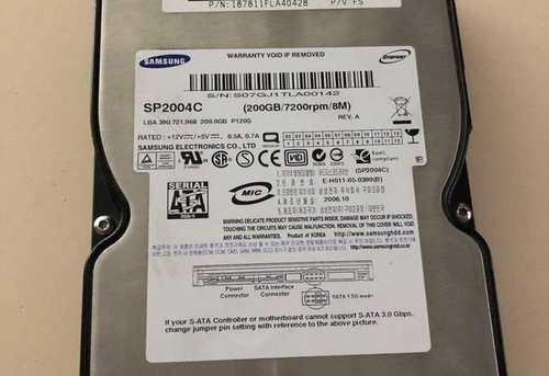 Жесткий диск Samsung 200Gb