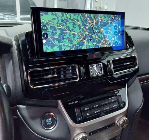 Монитор Android на Toyota Land Cruiser 200