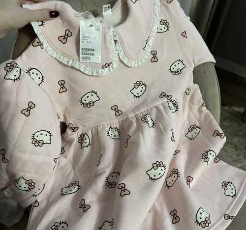 Платье h&m 110/116 hello kitty