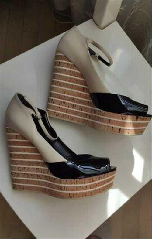 Туфли Gucci оригинал р.38,5-39