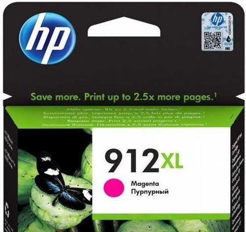Картридж струйный HP 912 3yl82ae пурпурный (825стр