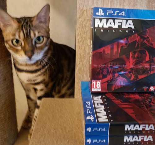 Mafia Trilogy PS4 Мафия Трилогия диск