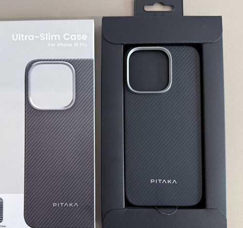 Чехол Pitaka ultra slim черный