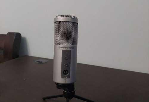 Usb микрофон audio-technica