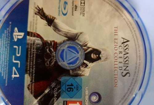Игры для приставок ps4 диск Assassin collection