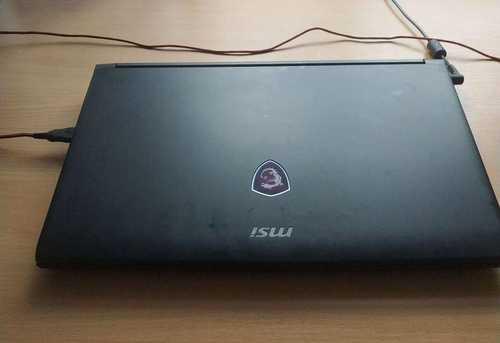 Игровой ноутбук msi GL62M 7RDX GTX1050 i7-7700HQ 2