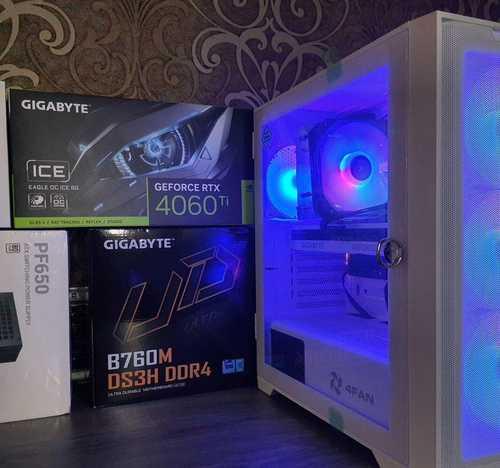Игровой Core i5 13400/B760/1TB RTX4060Ti Eagle Ice