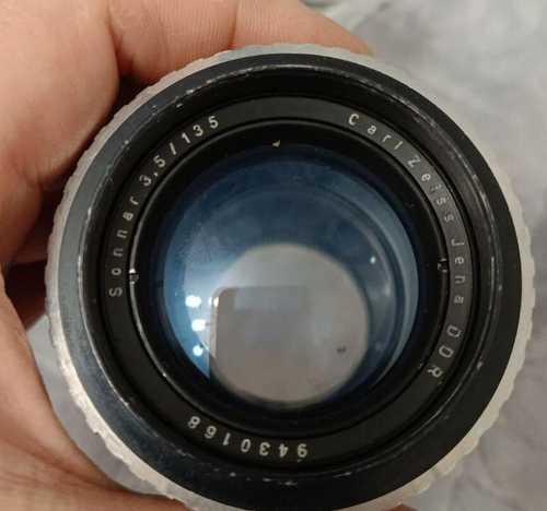 Объектив carl zeiss jena sonnar 3.5/135