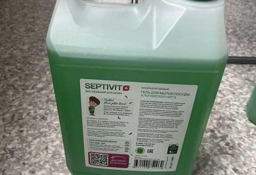 Моющее средство для посуды septivit 5 литров