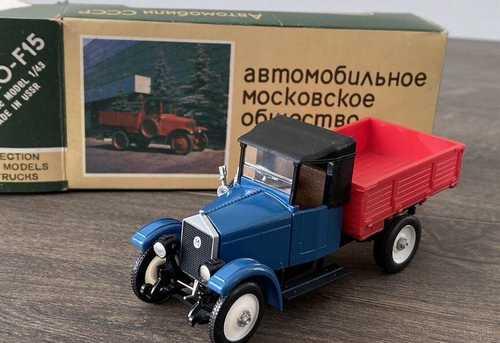 Модель грузовика амо Ф15 СССР арек элекон 1:43