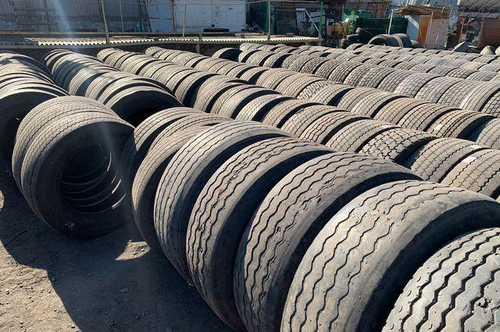 Шины б у на прицеп фуру 385/65 R22.5 проверенные
