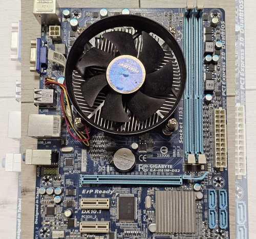 Gigabyte GA-H61M-DS2   I3-3220