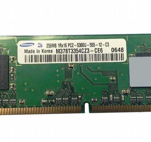 Оперативная память Samsung M378T3354CZ3-CE6 ddrii