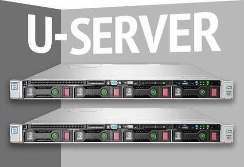 Сервер HP DL360 Gen9 4LFF 2*2673v4 64Gb P440ar 2*5